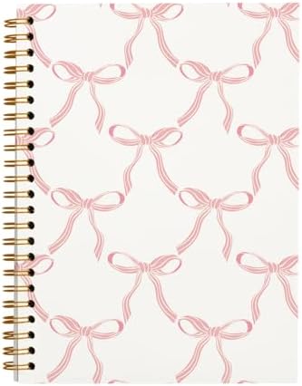 Amazon.com : ANIANG Bow Notebook, Coquette Notebook, Preppy Notebook ...