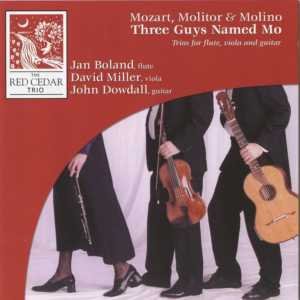 Three Guys Named Mo: Red Cedar Trio, Mozart, Molitor, Molino: Amazon.fr ...