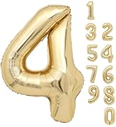 Amazon.com: 40 inch Number Balloon 23, Blue Big Number 23 Balloons ...