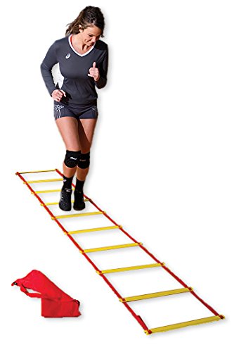 Buy Tandem Sport 10-Rung Adjustable Agility Ladder for Speed and ...