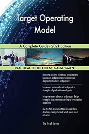 Target Operating Model A Complete Guide - 2021 Edition | Amazon.com.br