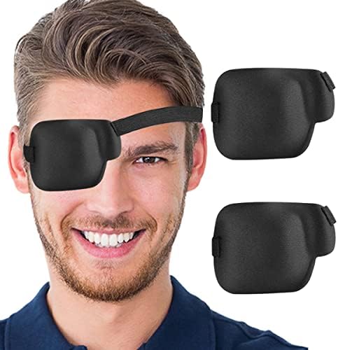 Amazon.com: AMZVIO 2PCS Eye Patches for Adults,3D Eye Patch Medical for ...
