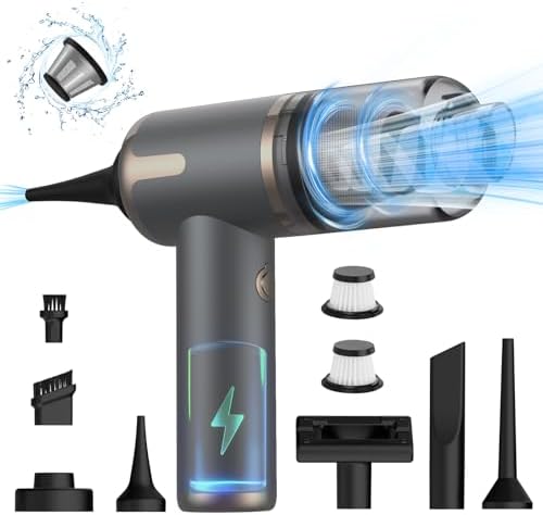 Computer Vacuum Cleaner, UTEBIT Mini Handheld Vacuum Cleaner Cordless ...