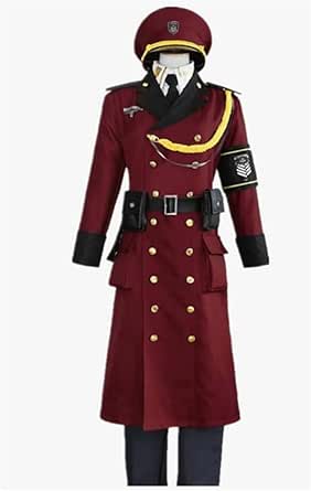 Amazon.com: Girls Frontline Commander Military Uniform Cosplay Costume ...