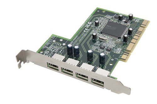 Provides 4 extra USB 2.0 ports, fits into your desktop's PCI card slot ...