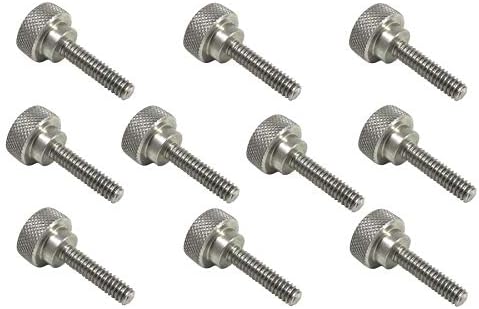 Amazon.com: 10 Pack 1/4-20 x 3/4 Inch Threads 303 Stainless Steel ...
