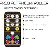 Amazon.com: ARGB Controller Kit 5V 3PIN Aura PC RGB Controller, SATA ...