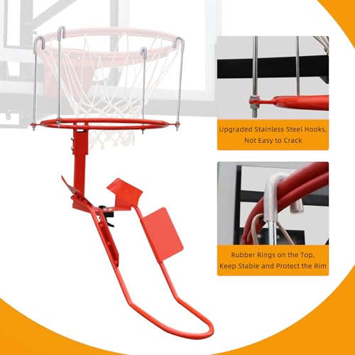 KATOP Basketball Return Attachment for Hoop, Heavy Duty Durable Steel ...