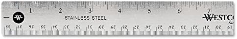 Amazon.com: Westcott 10415 Stainless Metal Ruler with Non-Slip Cork ...