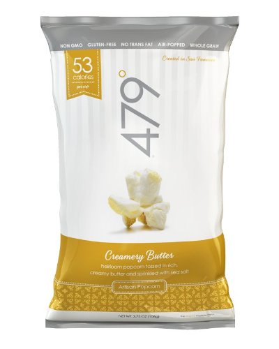 Amazon.com: 479 Degrees Artisan Popcorn Large Snack Bag, Creamery ...