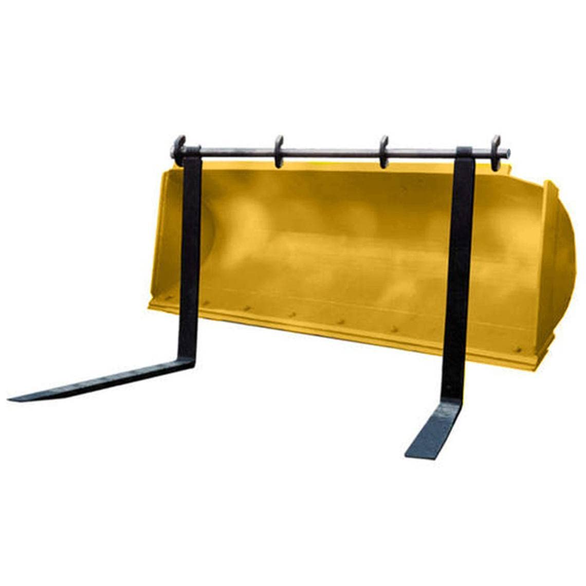 Titan Attachments Over-The-Bucket Fork Kit 48-in. Forks Farm Tractor ...