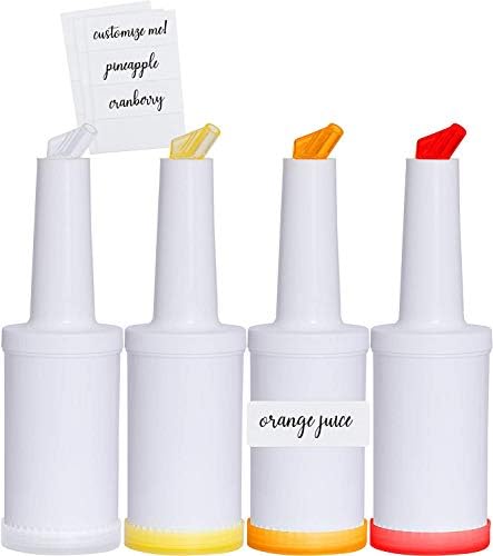 Amazon.com: Bar Juice Pourer Store And Pour Containers Pour Bottles ...