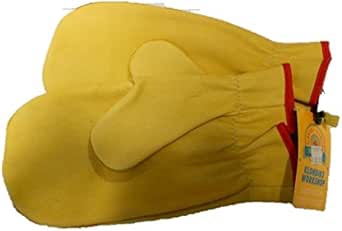 Amazon.com: Genuine Leather Klondike Sterling Cowhide Mitts Liner Sold ...
