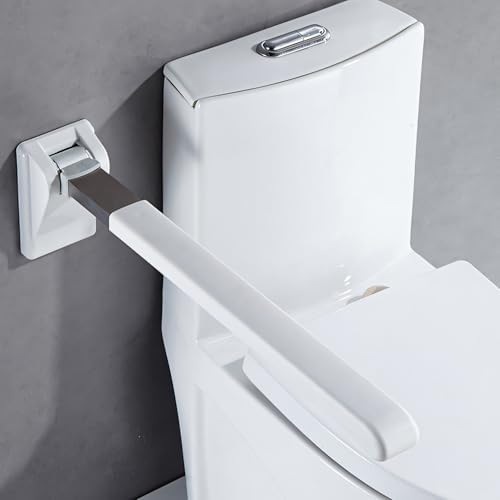 Hinged Folding Bathroom Safety Rail Handle Grab Bar Support Drop Down ...