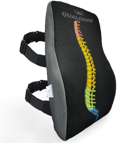 Grin Health SitRight Full Lumbar Support for Chair & Car Seat (High ...