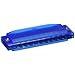 Amazon.com: Clearly Colorful Translucent Harmonica, Blue : Musical ...