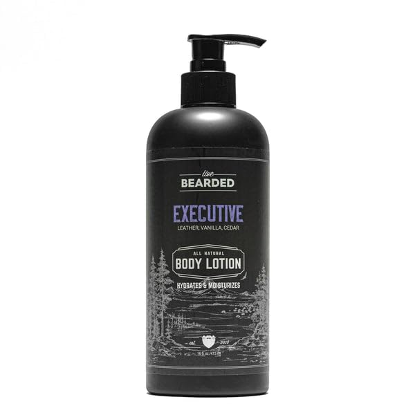 Amazon.com: Live Bearded Premium Men's Body Lotion - All-Natural ...