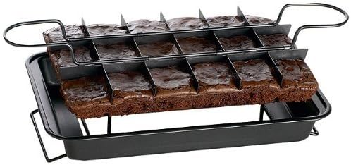 Easy Bake and Slicer - Brownie Pan Cooking Tray : Amazon.co.uk: Home ...