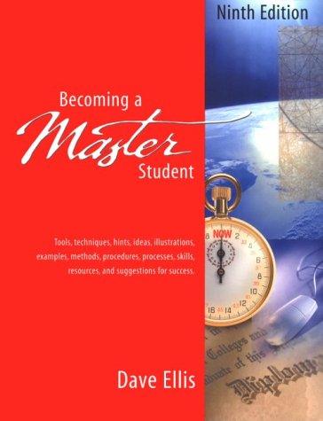 Amazon.com: Becoming a Master Student: 9780395981498: Ellis, David: Books