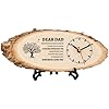 Amazon.com: BeauGift Dad Gifts, Christmas Wooden Clock Gifts for Dad ...