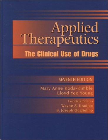 Buy Applied Therapeutics: The Clinical Use of Drugs Book Online at Low ...