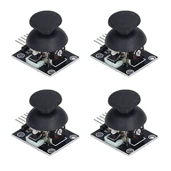 Joystick Module Kit, DC 3.3V-5V Good Match Easy Wiring Game Controller ...
