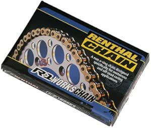 Amazon.com: Renthal C127 R1 Works Off Road Non O-Ring Chain, 520 x 118 ...