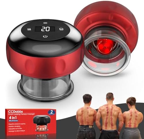 2 PCS Smart Cupping Therapy Massager Set,4 in 1 Electric Cupping ...
