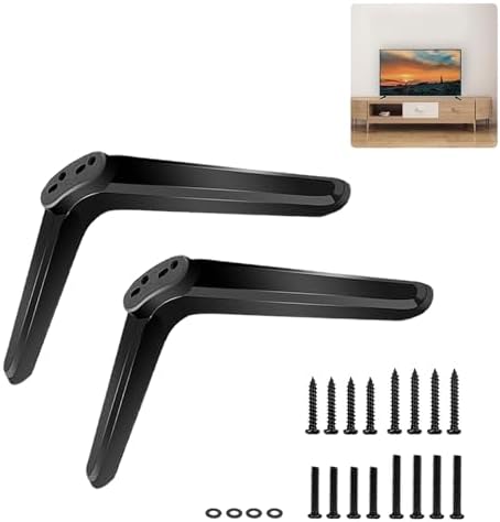 YOUNLEN TV Pedestal Feet - Replacement Base for Most TV Stands, 32-55 ...