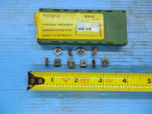 10PCS New Walter Select P27467 0 WK40 Carbide Inserts Machining Cutting ...