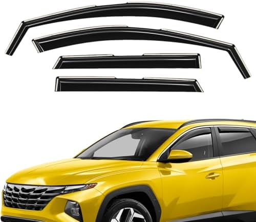 AEROGUYS in-Channel Window Deflectors Extra Durable Window Visors Rain ...