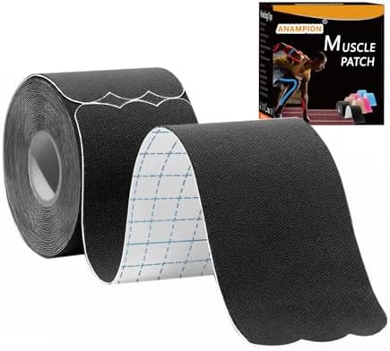 Amazon.com: Kinesiology Tape Pro Athletic Sports (3 Rolls,60 Precut ...