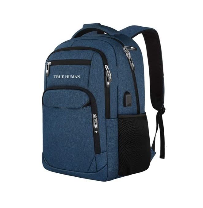Buy TRUE HUMAN® Emperor Anti-Theft Pocket backpack With USB charging ...