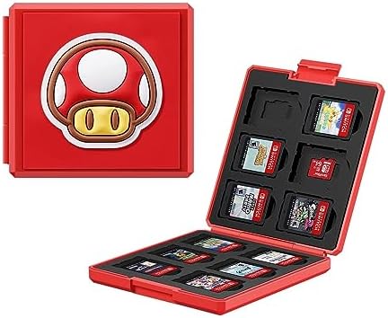 OLAIKE Switch Game Case Compatibole with Nintendo Switch,12-Slot Switch ...