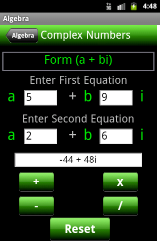 Algebra Calculator - App on Amazon Appstore