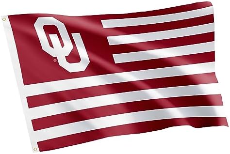 Amazon.com : Oklahoma Sooners OU Nation Flag : Sports & Outdoors