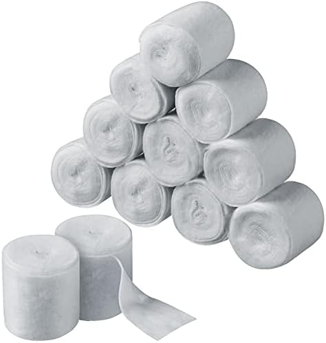 Amazon.com: 12 Rolls Cast Padding Individual Pack Soft Cotton Undercast ...