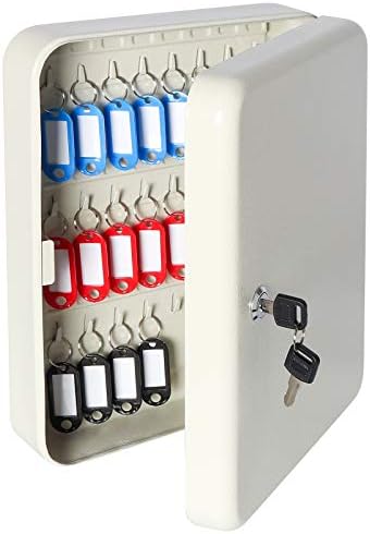 Amazon Basics 48 Key Cabinet Steel Security Lock Box : Amazon.co.uk ...