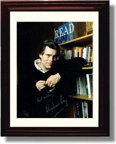 Amazon.com: Stephen King Autograph Promo Print - Framed 8x10: Posters ...