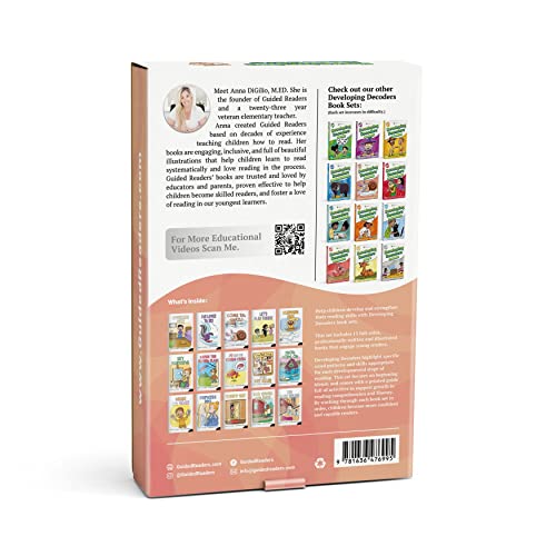 Snapklik.com : Decodable Readers: 15 Beginning Blends Phonics Decodable ...