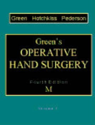 Green's Operative Hand Surgery: 2-Volume Set: 9780443079559: Medicine ...