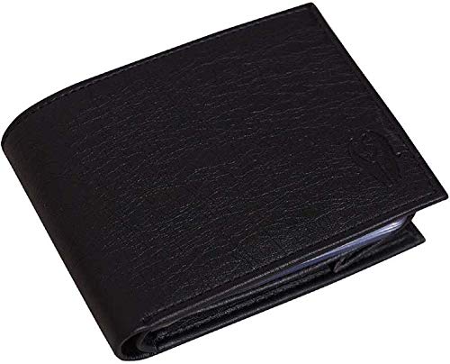 Buy ibex Men's Black Artificial Leather Wallet (10 Card) at Amazon.in