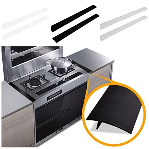 Snapklik.com : 2 Pack Flexible Kitchen Stove Gap Covers, Silicone Gap ...