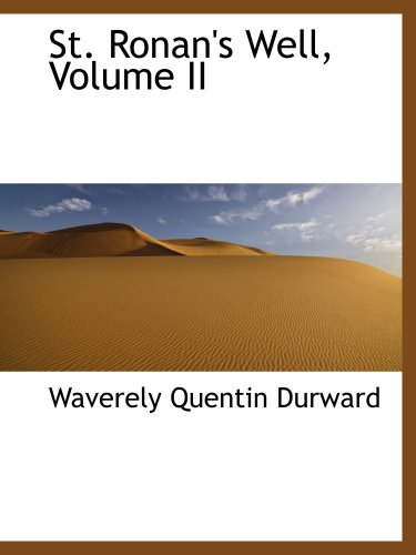 St. Ronan's Well, Volume II : Amazon.in: Books