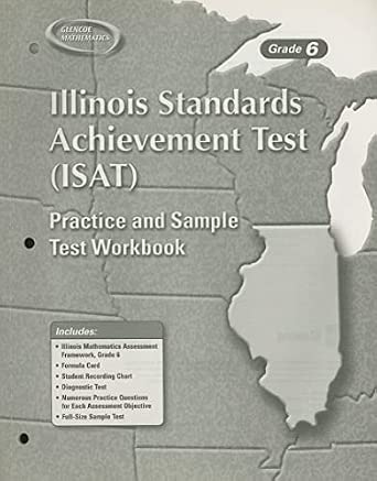 Amazon.com: Illinois Standards Achievement Test (ISAT), Grade 6 ...