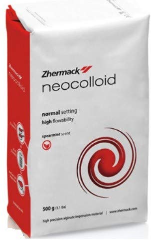 Buy DentalWorldOfficial Zhermack Neocolloid Dental Alginate Powder, 500 ...