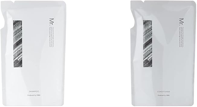 Amazon.co.jp: 【セット買い】ORBIS Mr.(オルビス ミスター) ミスター シャンプー メンズ ノンシリコン スカルプ 380ml 1.シャンプー 1.詰替え + ORBIS ...