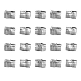 Slotted Threaded Insert, Quick Thread Insert M8x1.0 Male Thread Strong ...