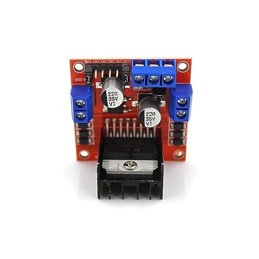 CircuitCorner L298N 2A Based Motor Driver Module : Amazon.in ...