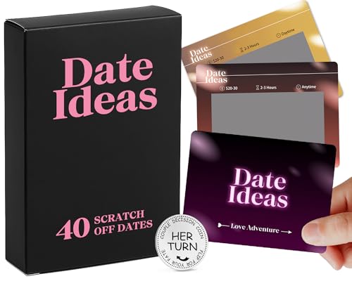 Amazon.com: 40 Romantic & Fun Scratch Off Date Ideas for Couple Date ...